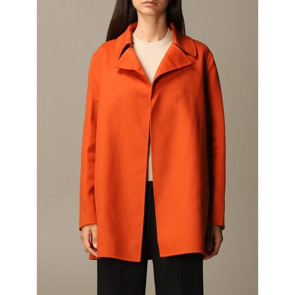 Theory | Jackets & Coats | Theory Coat Woman Orange | Poshmark